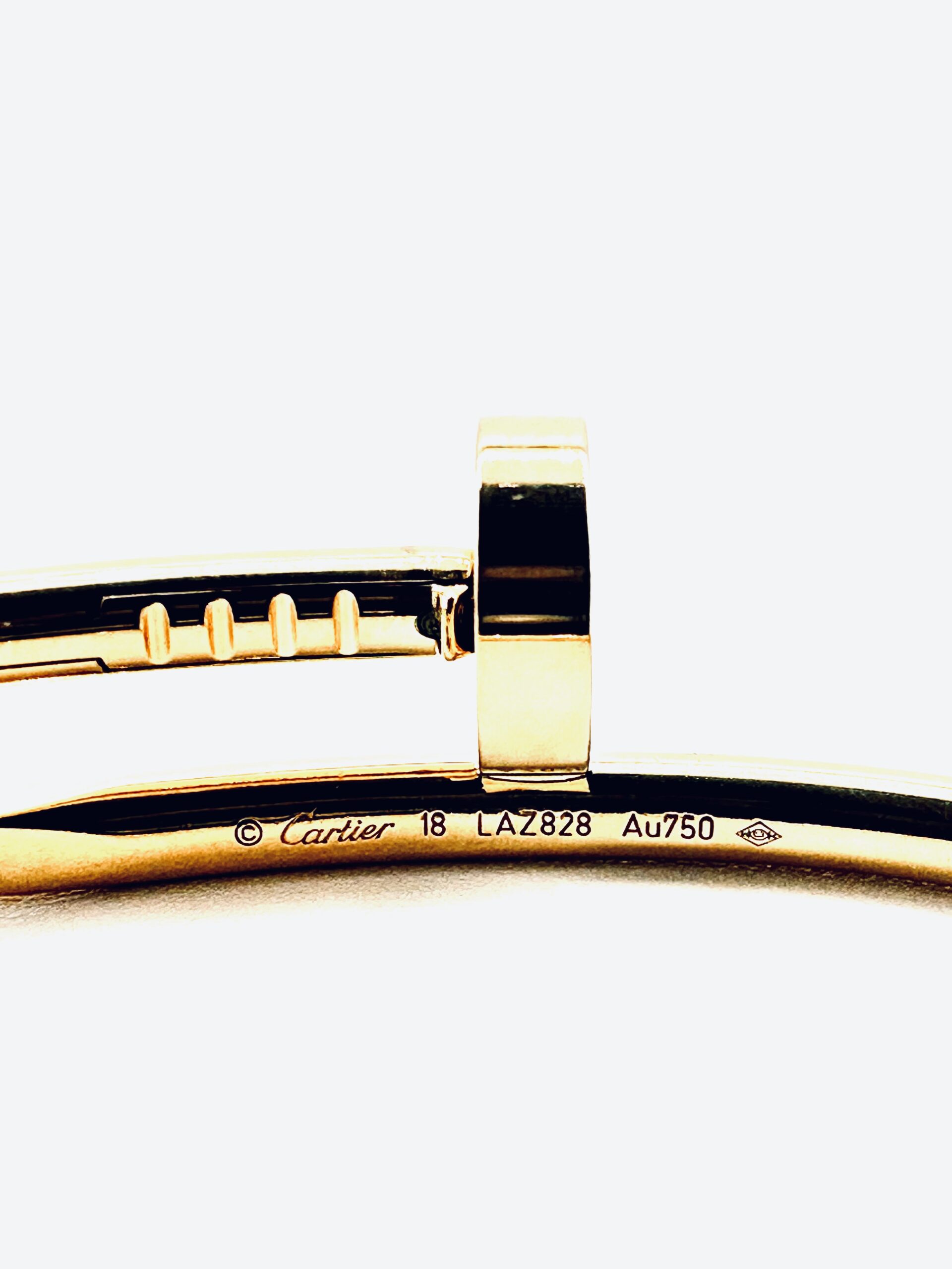 Cartier Juste un Clou 18K Yellow Gold Nail Bracelet
