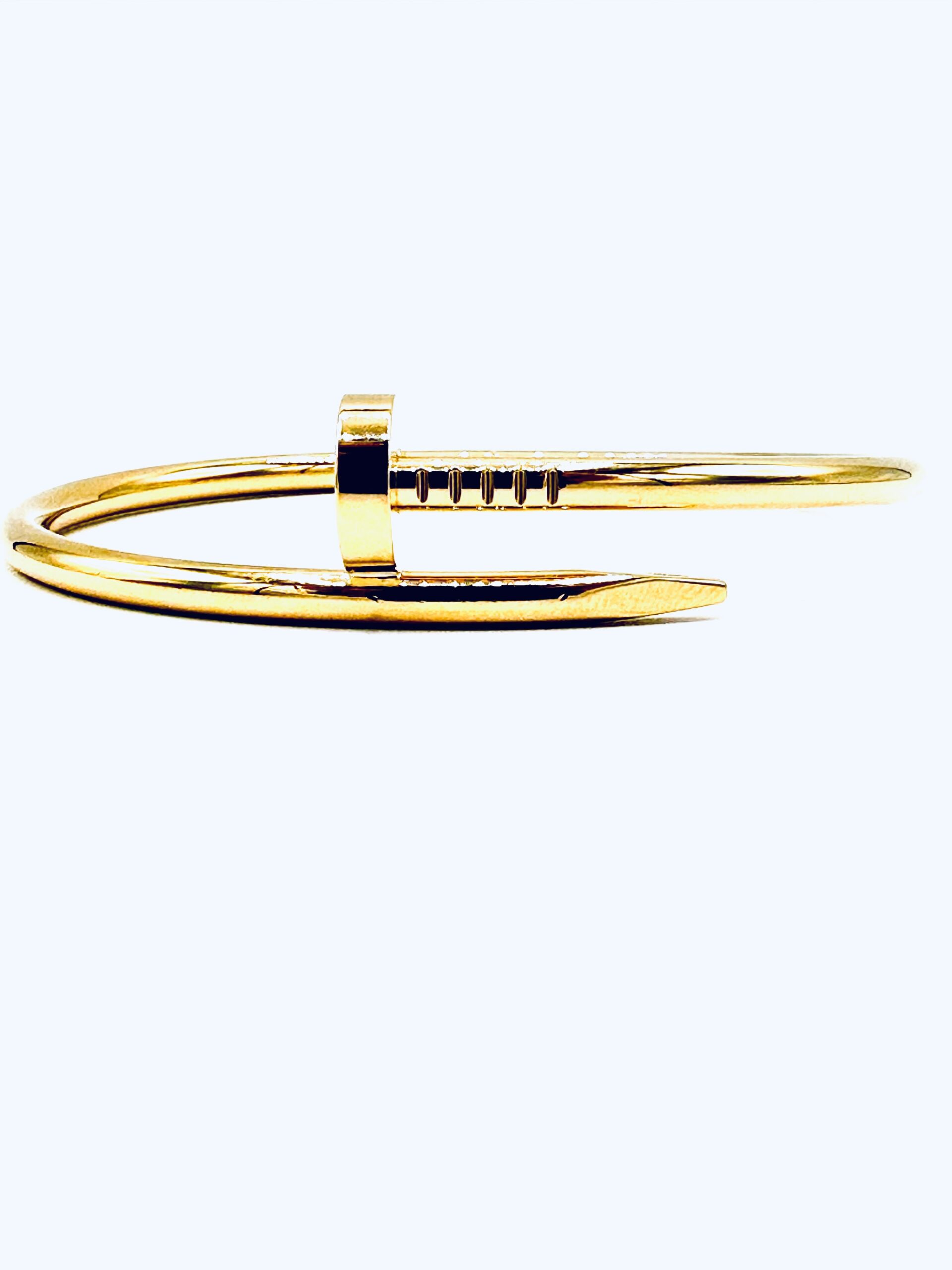 Cartier Juste un Clou 18K Yellow Gold Nail Bracelet